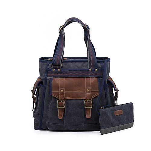 Click here for Tsd Brand Womens Turtle Ridge Canvas Tote Bag - Na... prices