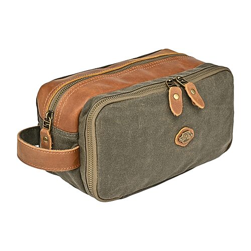 Click here for Tsd Brand Turtle Ridge Waxed Canvas Toiletry Bag -... prices