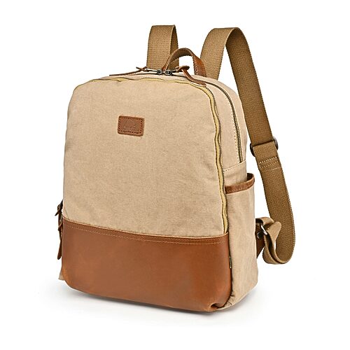 Click here for Tsd Brand Magnolia Hill Large Backpack - Khaki prices
