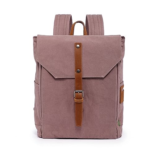 Click here for Tsd Brand Sunny Trail Canvas Backpack Handbag - Br... prices