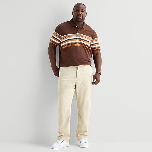 Click here for mutual weave Mens Regular Fit Big and Tall Flat Fr... prices