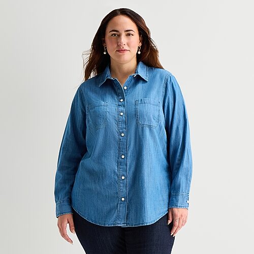 Click here for St. Johns Bay Womens Plus Easy-on + Easy-off Cuffe... prices