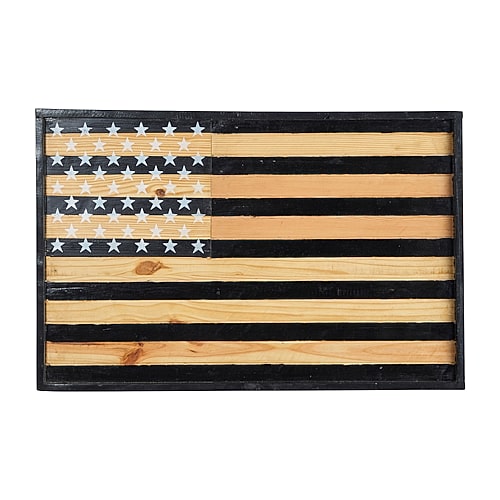 Click here for Nearly Natural 36in American Flag Americana Wood W... prices