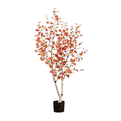 Click here for Nearly Natural 5ft Autumn Birch Indoor Artificial... prices
