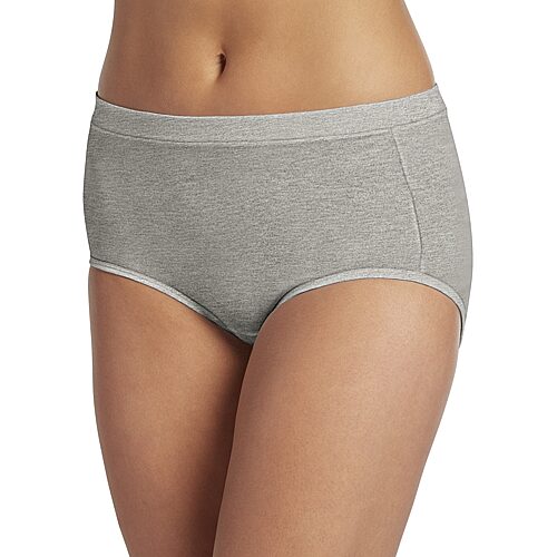 Click here for Jockey Cotton Stretch Brief Panty - 1556  7  Gray prices