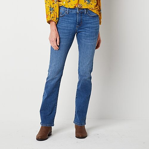 Click here for St. Johns Bay Womens Mid Rise Bootcut Jean  4 Peti... prices