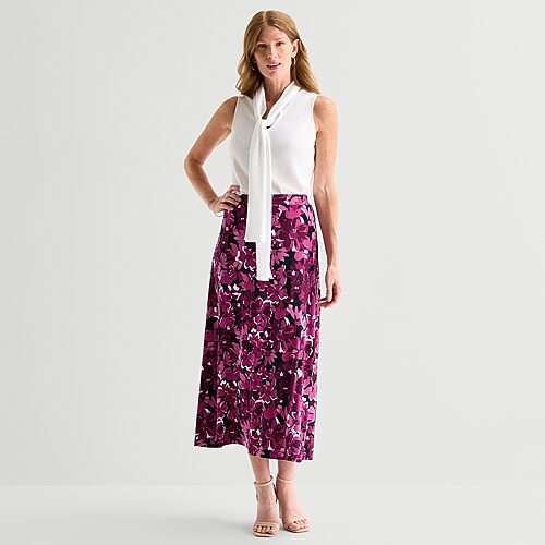 Click here for Black Label by Evan-Picone Womens High Rise Maxi S... prices