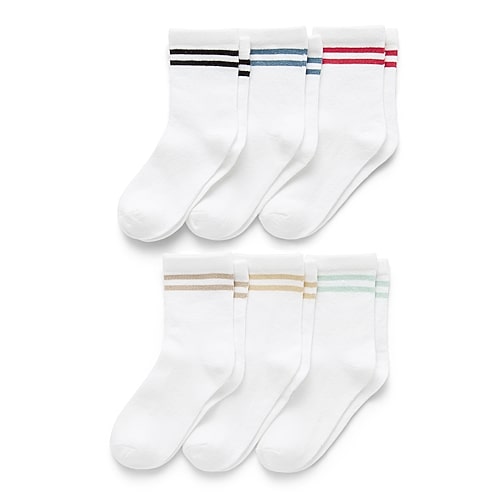 Click here for Okie Dokie Toddler Boys 6 Pair Crew Socks  4t-5t... prices