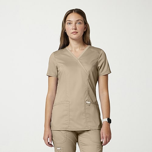 Click here for Cherokee Ck Ww Revolution Womens Mock Neck Short S... prices
