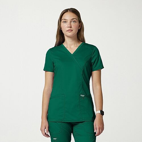 Click here for Cherokee Ck Ww Revolution Womens Mock Neck Short S... prices