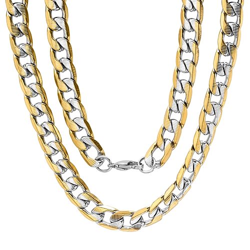 Click here for Steeltime Mens 18K Gold Over Stainless Steel Hypoa... prices