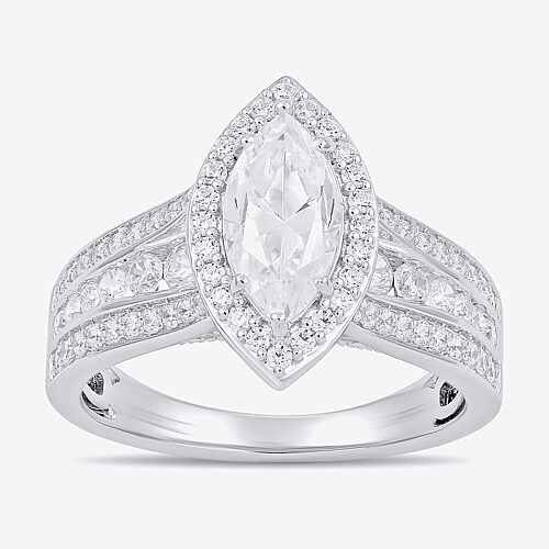 Click here for (G / I1) Womens 2 CT. T.W. Lab Grown White Diamond... prices