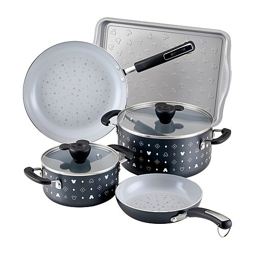 Click here for Farberware Disney Monochrome Ceramic 7-pc. Non-Sti... prices