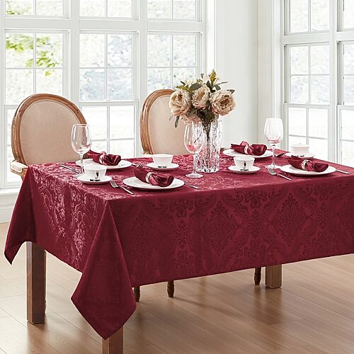 Click here for Threadmade Caiden Elegance Damask Tablecloth prices