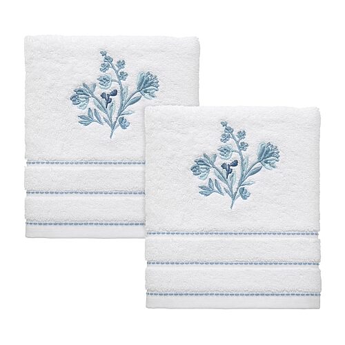 Click here for IZOD Mystic Floral 2-pc. Hand Towel  One Size  Whi... prices
