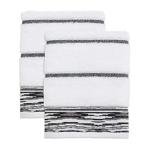 Click here for Nicole Miller Sydney 2-pc. Hand Towel  One Size  W... prices