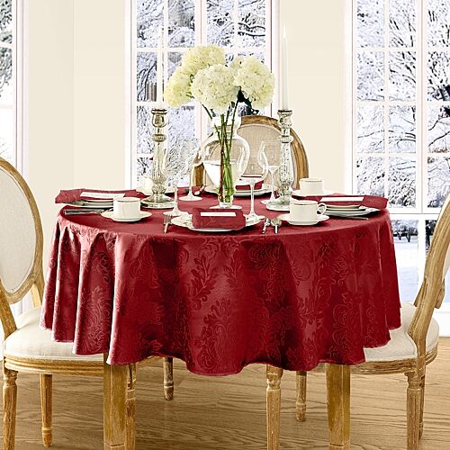 Threadmade Barcelona Damask Tablecloth