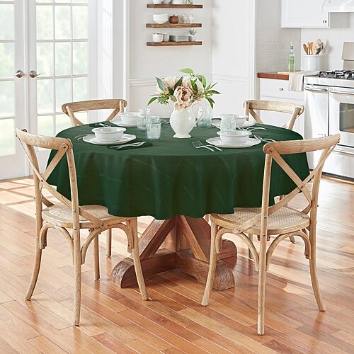 Threadmade Elegance Plaid Tablecloth