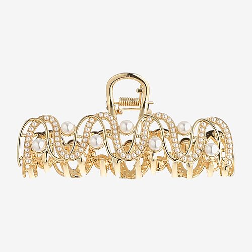 Click here for Bijoux Bar Hair Clip  One Size  Yellow prices