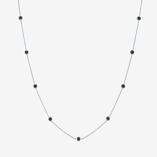 Click here for Diamond Addiction Womens 1/4 CT. T.W. Natural Blac... prices
