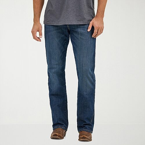 Click here for Wrangler Retro Relaxed Bootcut Jeans  38 30  Blue prices