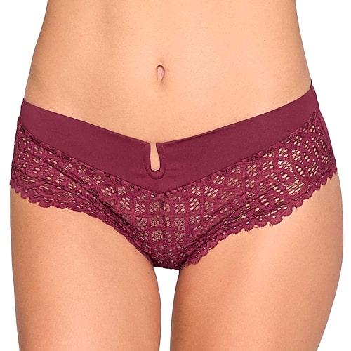 Click here for Ilusion Keyhole Lace Bikini - 78189  X-large  Red prices