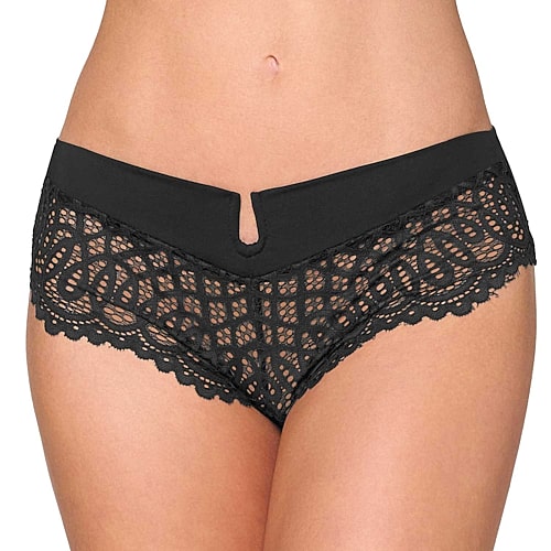 Click here for Ilusion Keyhole Lace Bikini - 78189  Medium  Black prices