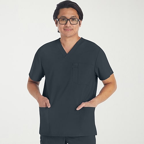 Click here for Dickies Mens V Neck Short Sleeve Scrub Top  Large... prices
