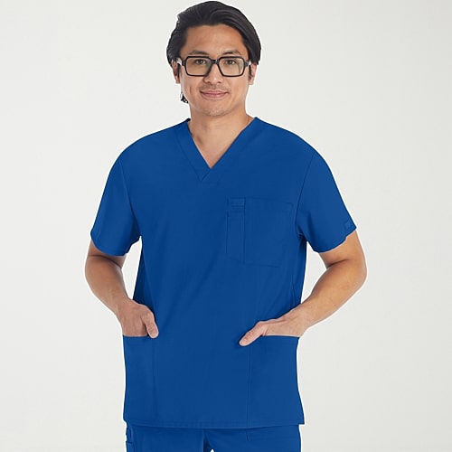 Click here for Dickies Mens V Neck Short Sleeve Scrub Top  Large... prices