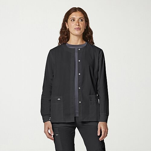 Click here for Dickies Womens Scrub Jackets  Large  Black prices