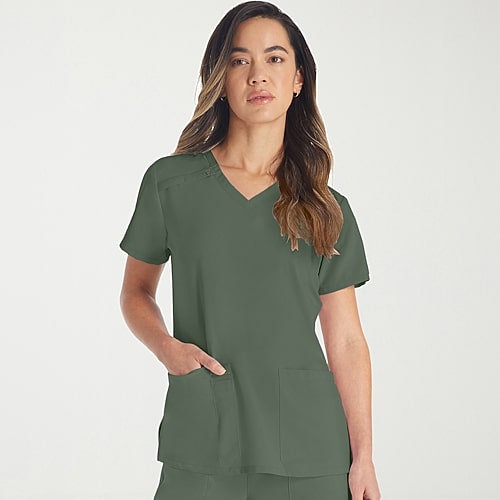 Click here for Dickies Womens V Neck Short Sleeve Scrub Top  Larg... prices