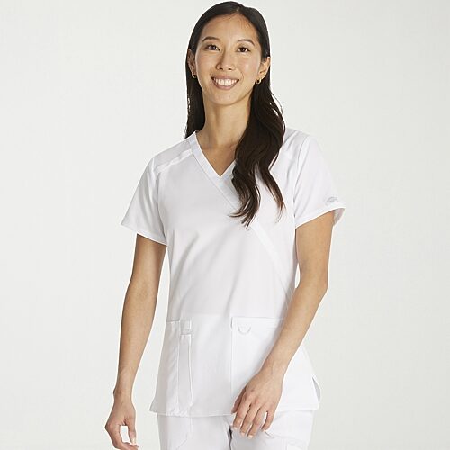 Click here for Dickies Dk Eds Essentials Womens V Neck Short Slee... prices