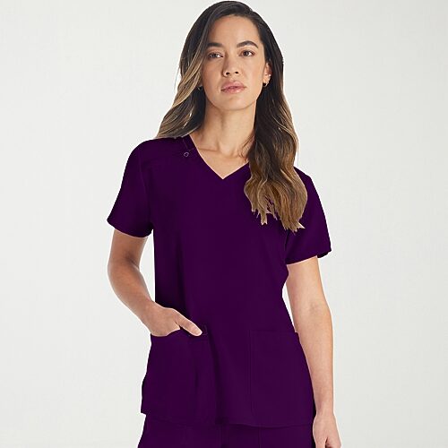 Click here for Dickies Womens V Neck Short Sleeve Scrub Top  Larg... prices