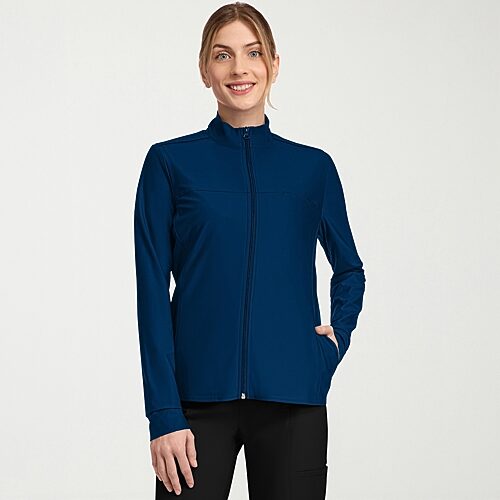 Click here for Cherokee Womens Scrub Jackets  Small  Blue prices