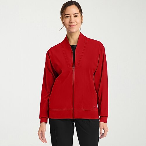 Click here for Cherokee Womens Scrub Jackets  X-small  Red prices
