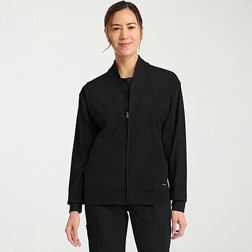 Click here for Cherokee Womens Scrub Jackets  Large  Black prices
