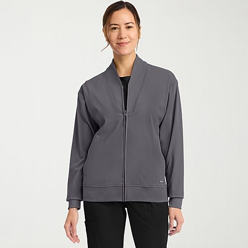 Click here for Cherokee Womens Scrub Jackets  5x-large  Gray prices