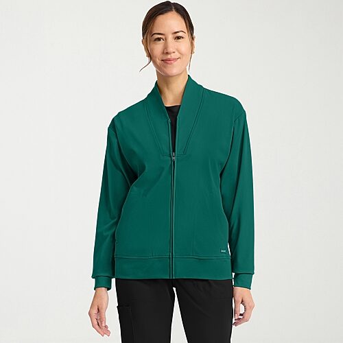 Click here for Cherokee Womens Scrub Jackets  4x-large  Green prices
