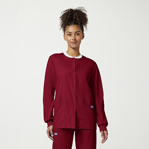 Click here for Cherokee Womens Scrub Jackets  X-large  Red prices