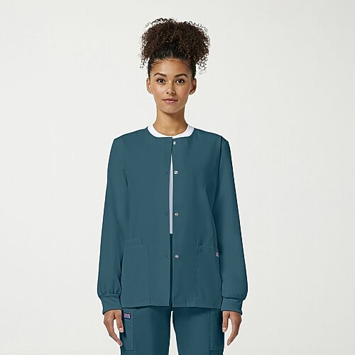 Click here for Cherokee Womens Scrub Jackets  Medium  Blue prices