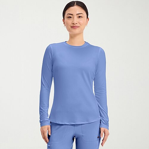 Click here for Cherokee Womens Scoop Neck Long Sleeve Scrub Top... prices