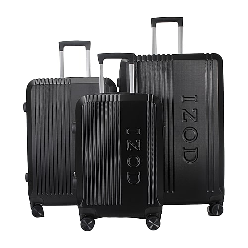 Click here for IZOD Zane 3-pc. Hardside Expandable Luggage Set  O... prices