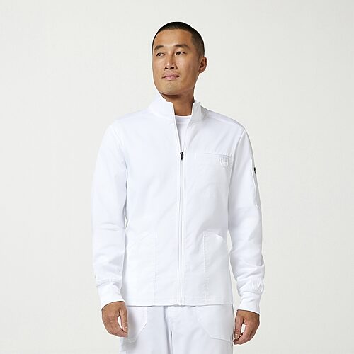 Click here for Cherokee Mens Scrub Jackets  Small  White prices