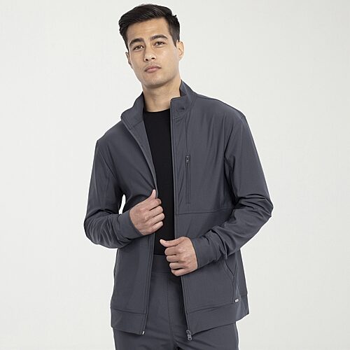 Click here for Cherokee Mens Scrub Jackets  Medium  Gray prices