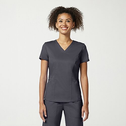 Click here for Cherokee Womens Petite V Neck Short Sleeve Scrub T... prices