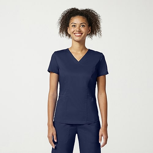 Click here for Cherokee Womens Petite V Neck Short Sleeve Scrub T... prices