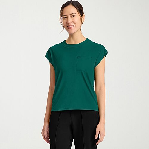 Click here for Cherokee Womens Crew Neck Short Sleeve Scrub Top... prices