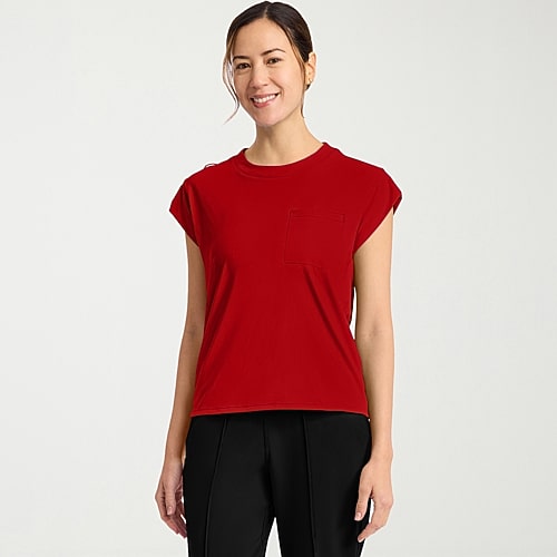 Click here for Cherokee Womens Crew Neck Short Sleeve Scrub Top... prices