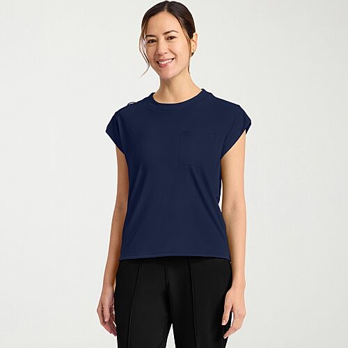 Click here for Cherokee Womens Crew Neck Short Sleeve Scrub Top... prices