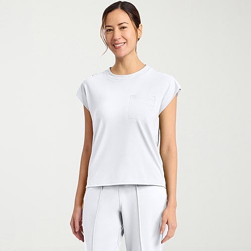 Click here for Cherokee Womens Crew Neck Short Sleeve Scrub Top... prices